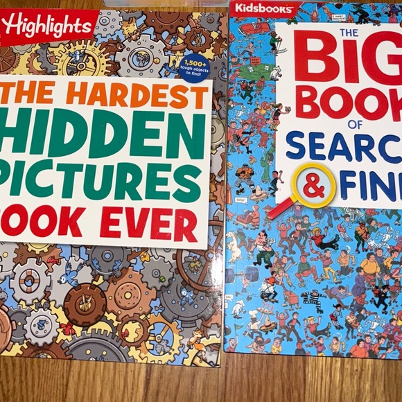 Toys | Hidden Pictures Book For Kids | Poshmark